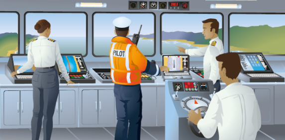 Pilotage poster - Commit to safe navigation - The Shipowners' Club